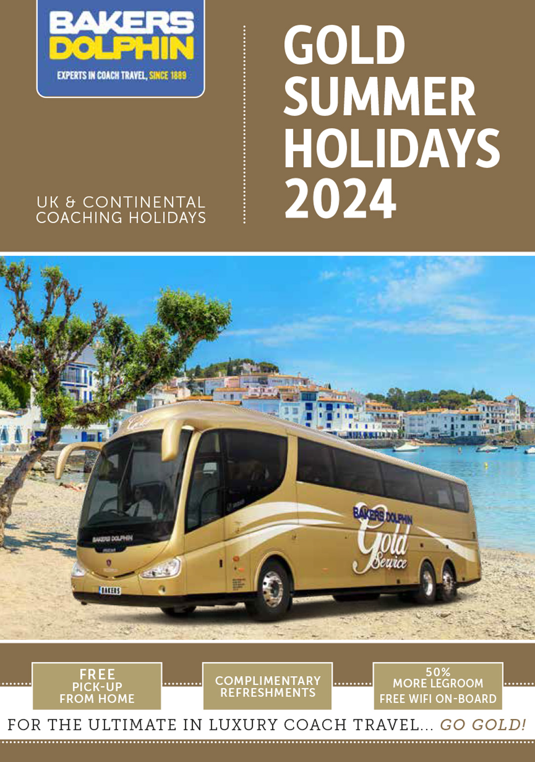 Coach Coach Summer Holidays 2024 - Bakers Dolphin